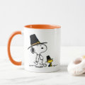 Snoopy & Woodstock Pilgrim Mug | Zazzle