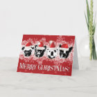 PUG CHRISTMAS. SNORT SNORT SNORT. MERRY CHRISTMAS! HOLIDAY CARD ...