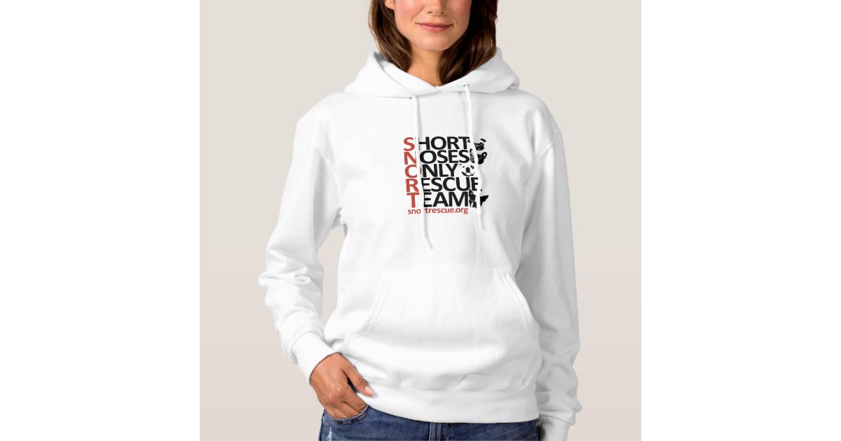 SNORT Logo Vertical Hoodie | Zazzle