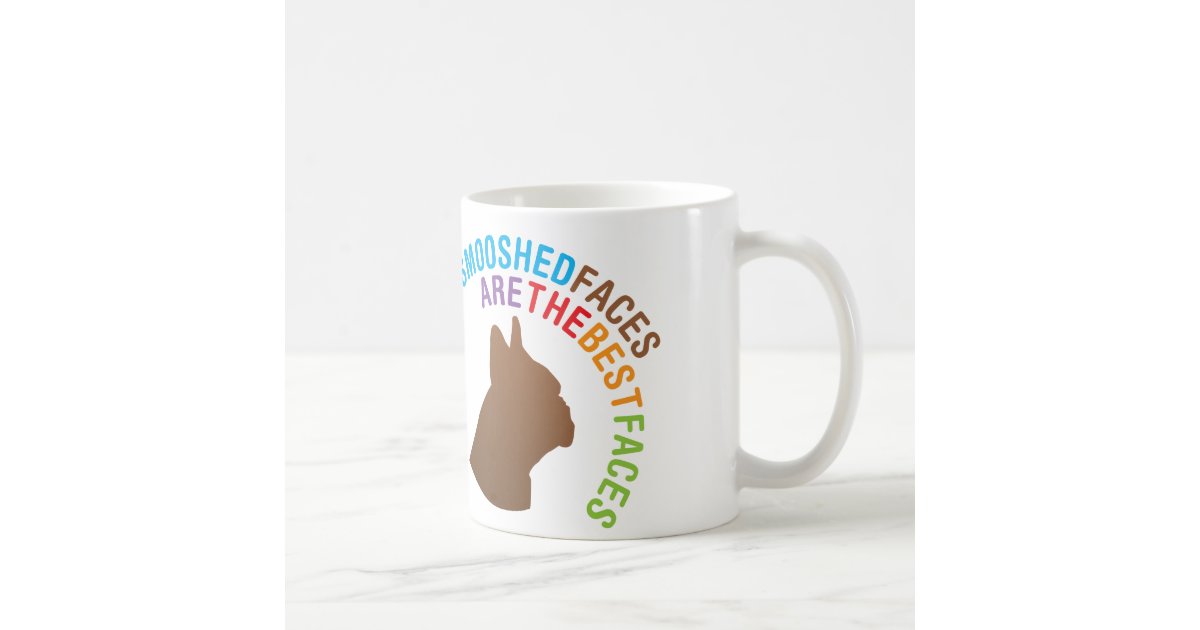 SNORT Smooshed Faces Mug | Zazzle