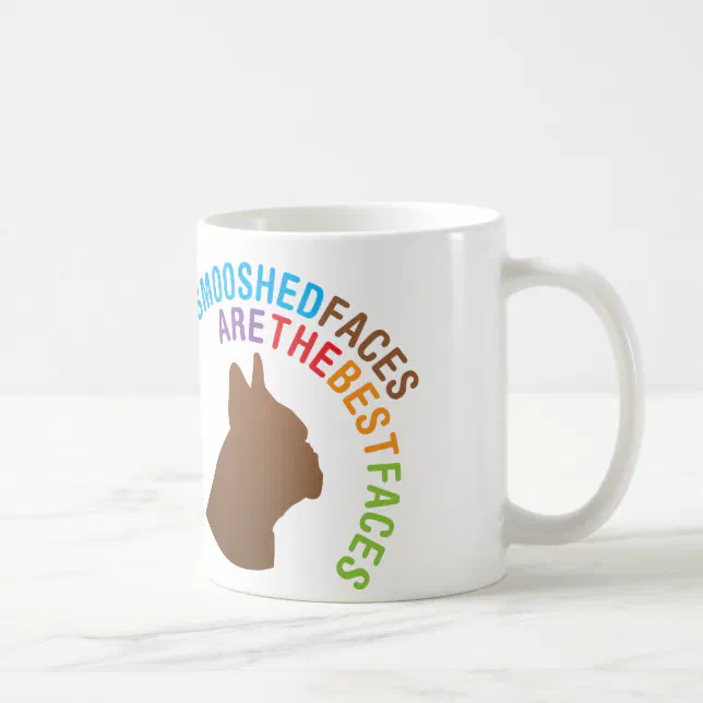 SNORT Smooshed Faces Mug | Zazzle