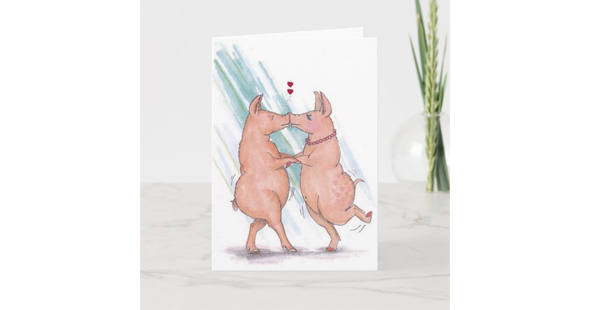 Snout to Snout Holiday Card | Zazzle