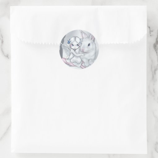 "Snow Bunny" Sticker | Zazzle