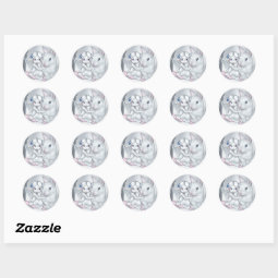 "Snow Bunny" Sticker | Zazzle