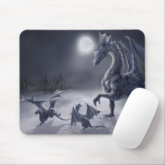 Snow Day Mousepad | Zazzle