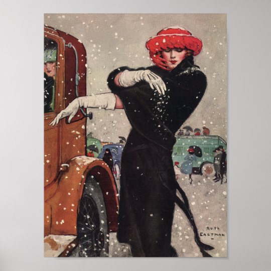 snow fall poster | Zazzle.com