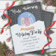 Snow Globe Winter Snow House Warming Holiday Party Invitation | Zazzle