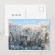 Snow Landscape Winter Photo Postcard | Zazzle