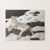 Snow Leopard Jigsaw Puzzle | Zazzle