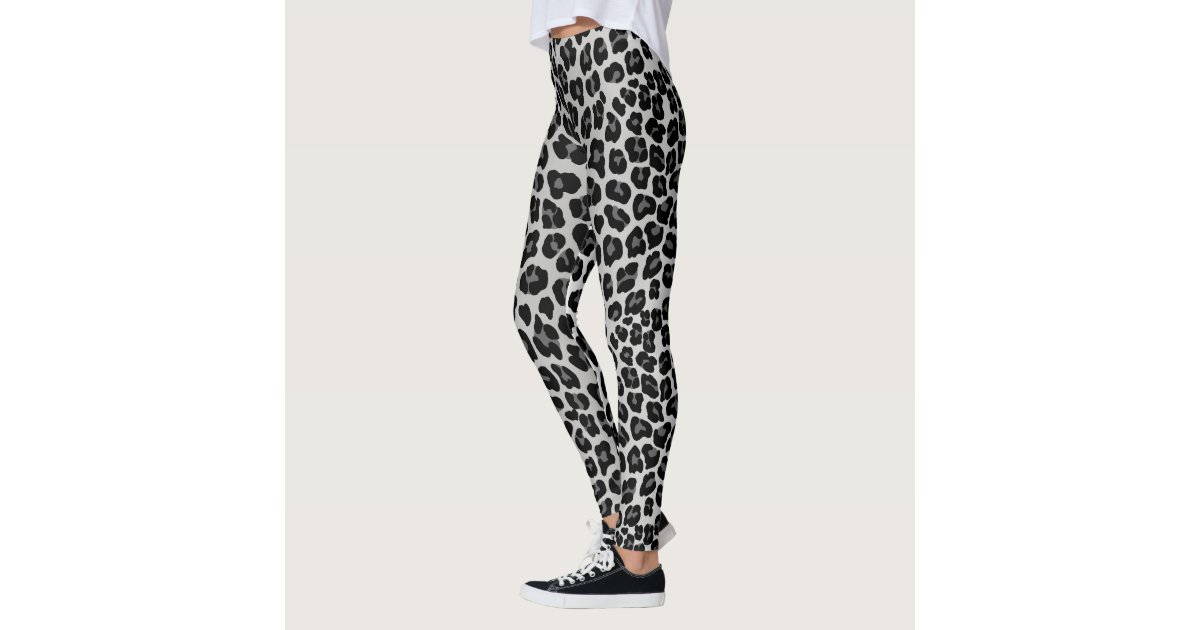 Snow leopard leggings | Zazzle