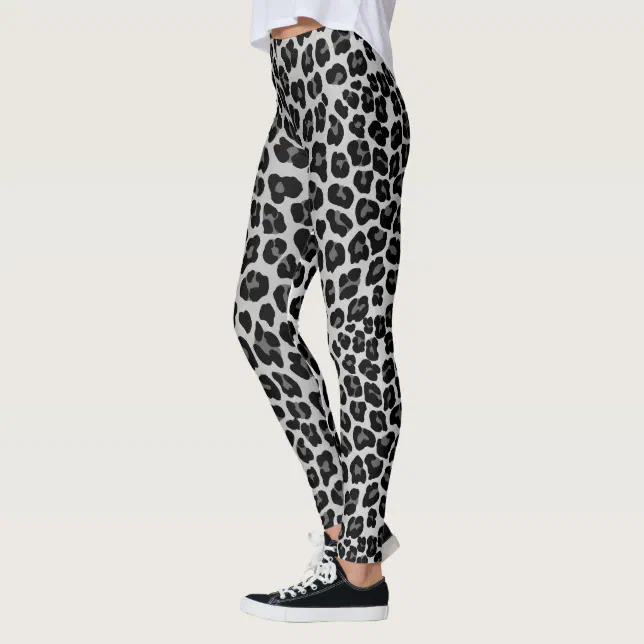 Snow leopard leggings | Zazzle