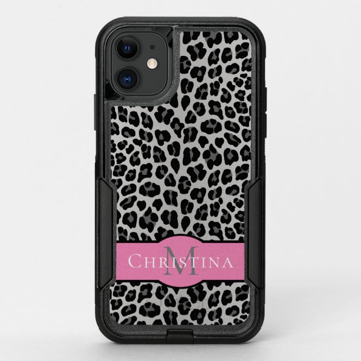 Snow leopard name OtterBox iPhone case | Zazzle.com
