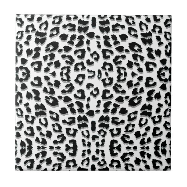Leopard Print Decorative Ceramic Tiles | Zazzle