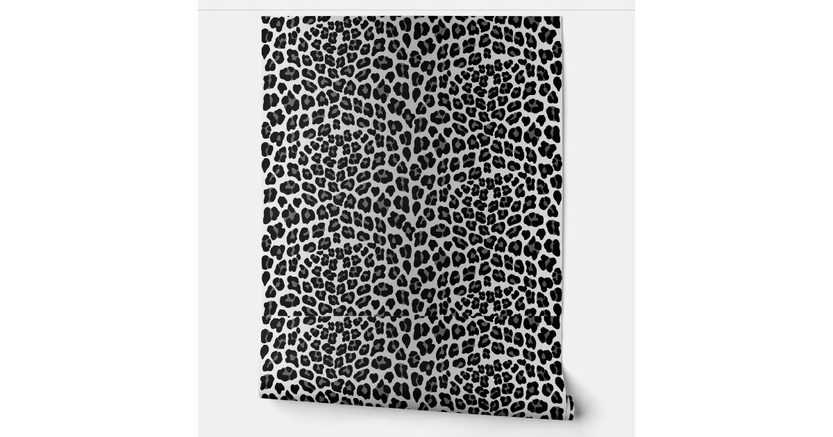Snow leopard print wallpaper | Zazzle