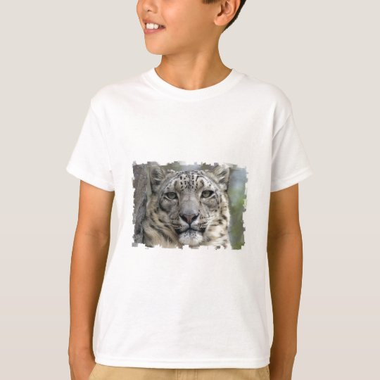 Snow Leopard T-Shirt | Zazzle.com