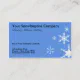 Snow Plowing, Removal Business Card (HORIZONTAL BL | Zazzle