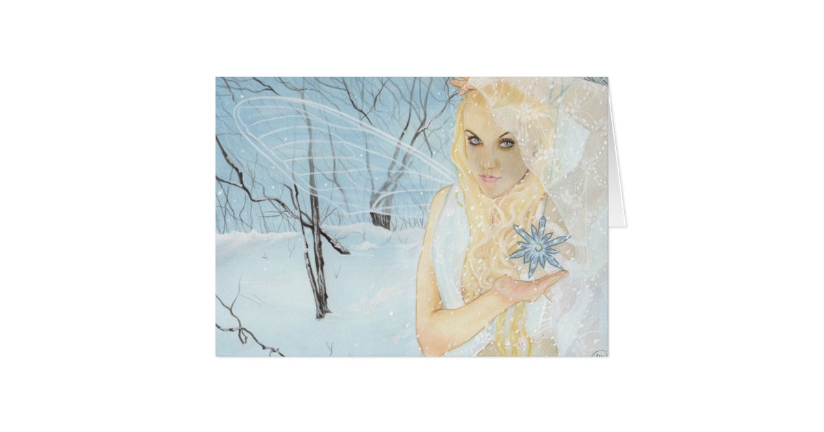 Snow Queen Card | Zazzle