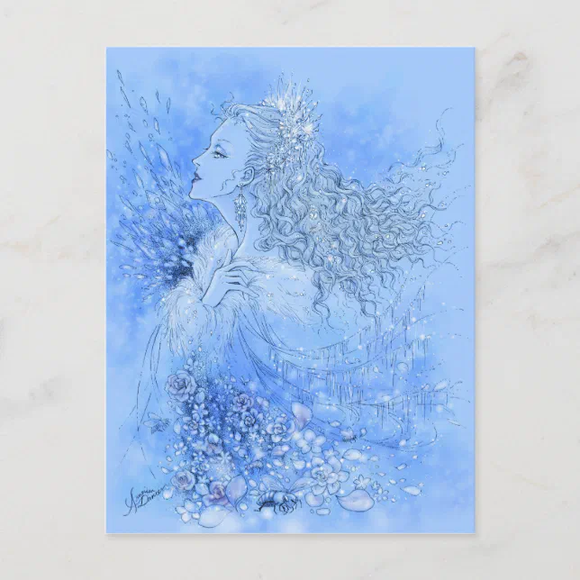 Snow Queen Postcard | Zazzle