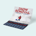 Snow Removal. Snow Plow Business.CustomTear Sheet | Zazzle