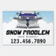 Snow Removal Yard Sign | Zazzle