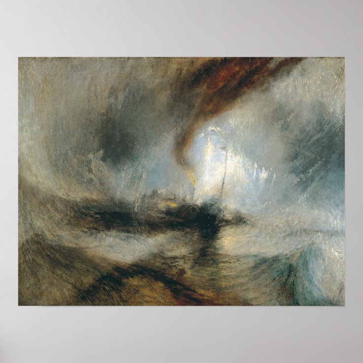 Snow Storm Poster | Zazzle