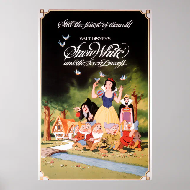 Snow White and the Seven Dwarves Poster | Zazzle