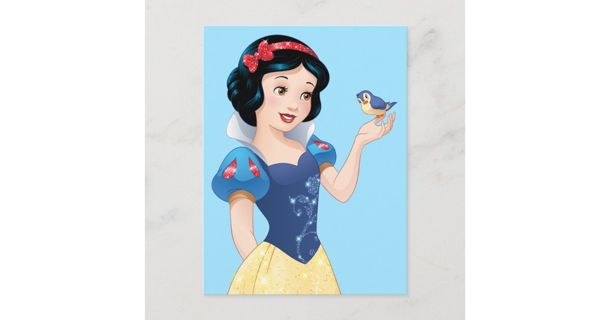 Snow White | Besties Rule Postcard | Zazzle