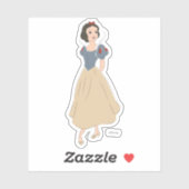 Snow White Captured Moment Sticker | Zazzle