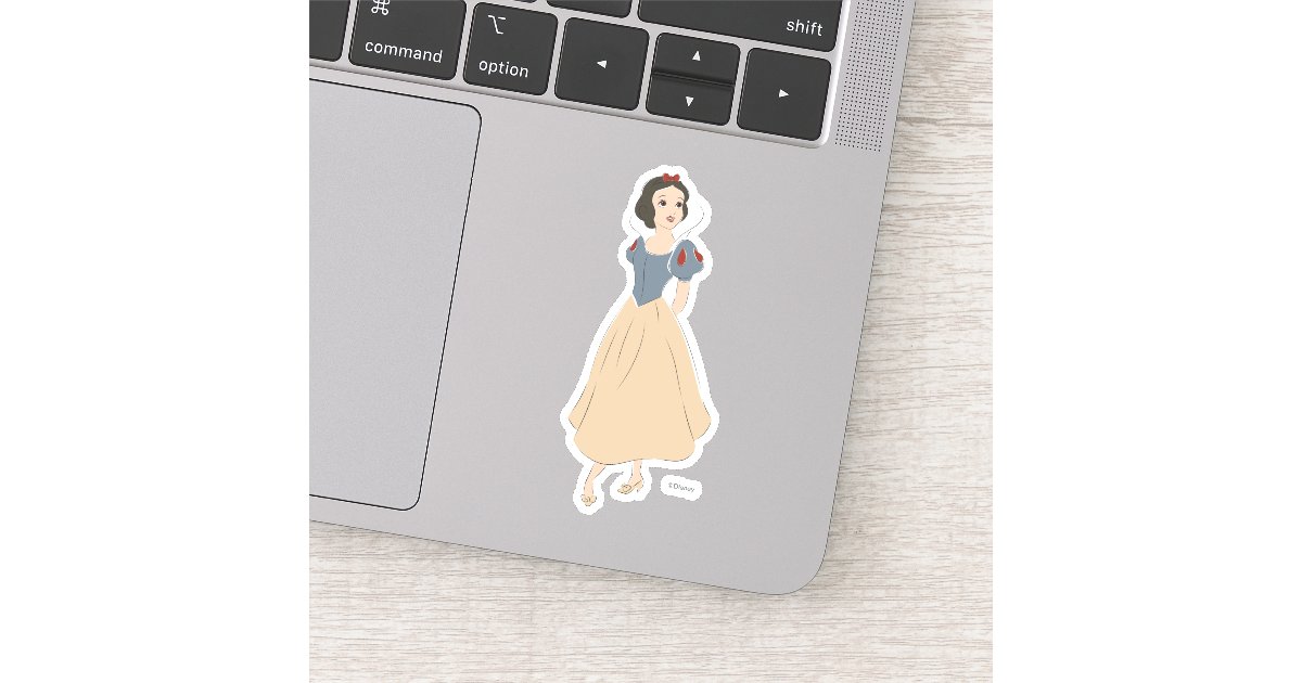 Snow White Captured Moment Sticker | Zazzle
