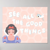 Snow White Inspirational Nursery Poster | Zazzle