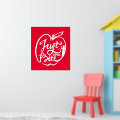 Snow White | Just One Bite - White Poster | Zazzle