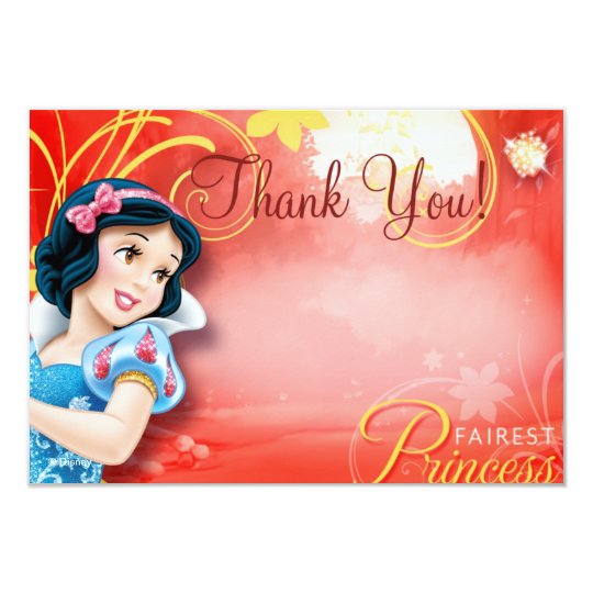 Snow White Thank You Cards | Zazzle.com