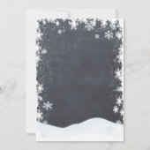 Snowball Snowflakes Winter Party Invitation | Zazzle
