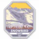 Snowbird Ski Area Winter Utah Sticker | Zazzle