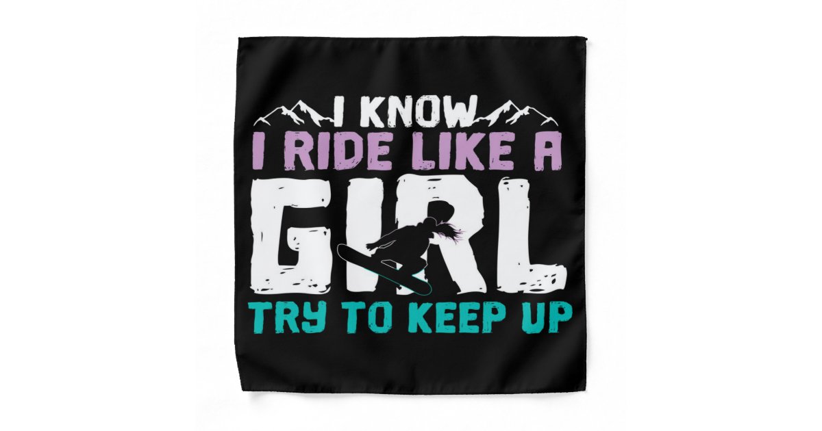 snowboarder snowboard Blanket Bandana | Zazzle