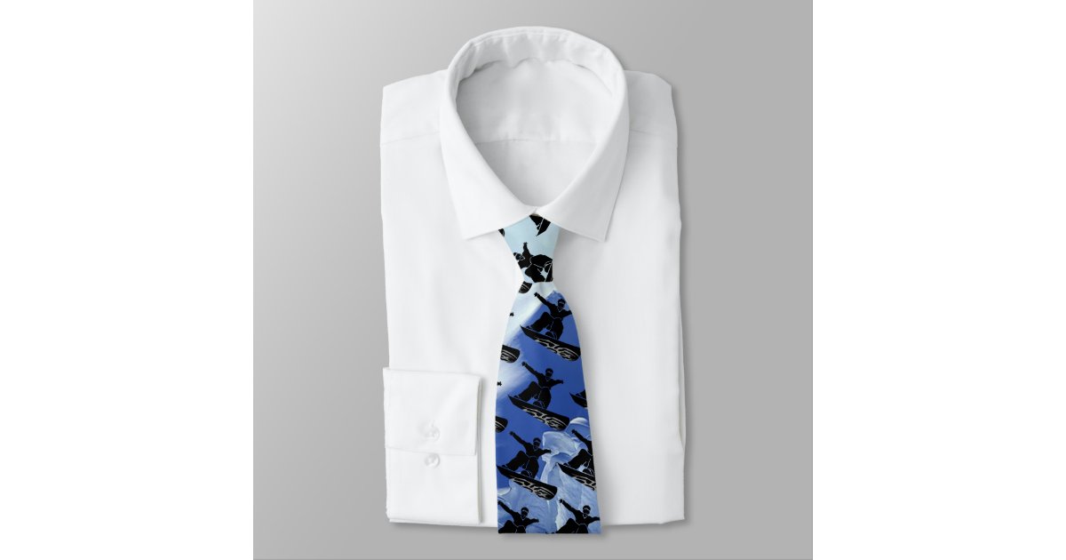 snowboarder tie | Zazzle