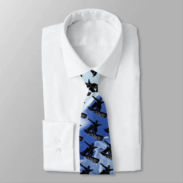 snowboarder tie | Zazzle