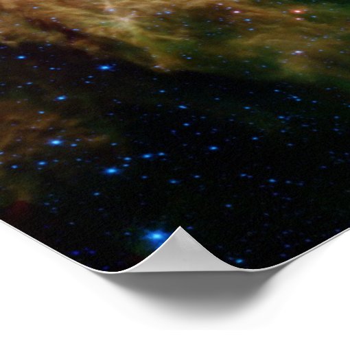 Snowflake Cluster & Cone Nebula Poster | Zazzle