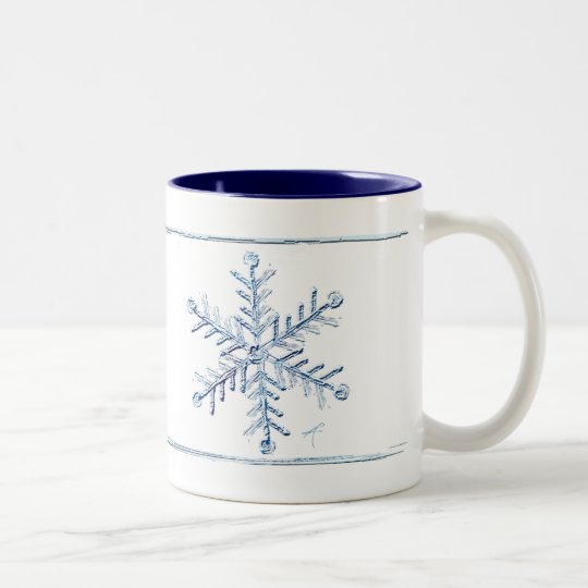 Snowflake Coffee Mug | Zazzle.com