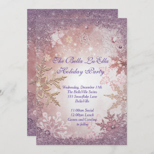 Winter Ball Invitations | Zazzle