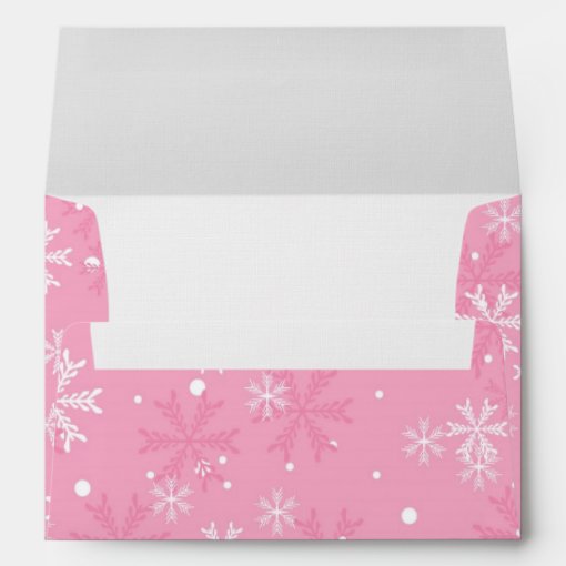 Snowflakes Envelopes | Zazzle