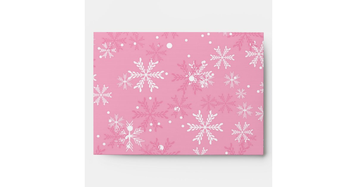 Snowflakes Envelopes | Zazzle