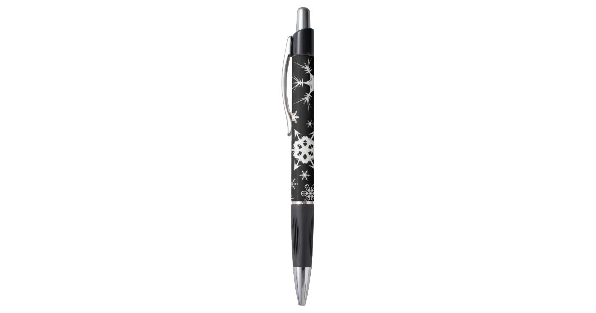 snowflakes pen | Zazzle