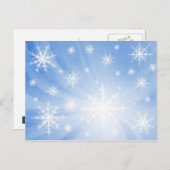 Snowflakes Postcard 01 | Zazzle