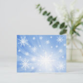 Snowflakes Postcard 01 | Zazzle