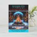 Snowglobe elegant Annual Christmas Party Invitation | Zazzle