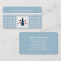 Snowman Christmas: Business Card | Zazzle