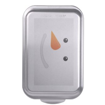 Snowman Face Cake Pan | Zazzle