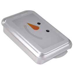 Snowman Face Cake Pan | Zazzle