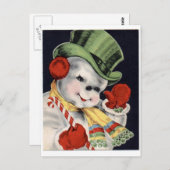 Snowman Postcard | Zazzle